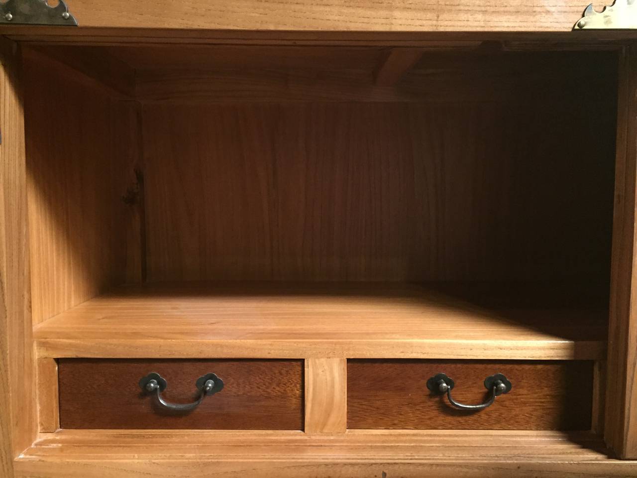 New Solid Wood Japanese Tansu with 25 Drawers at 1stDibs