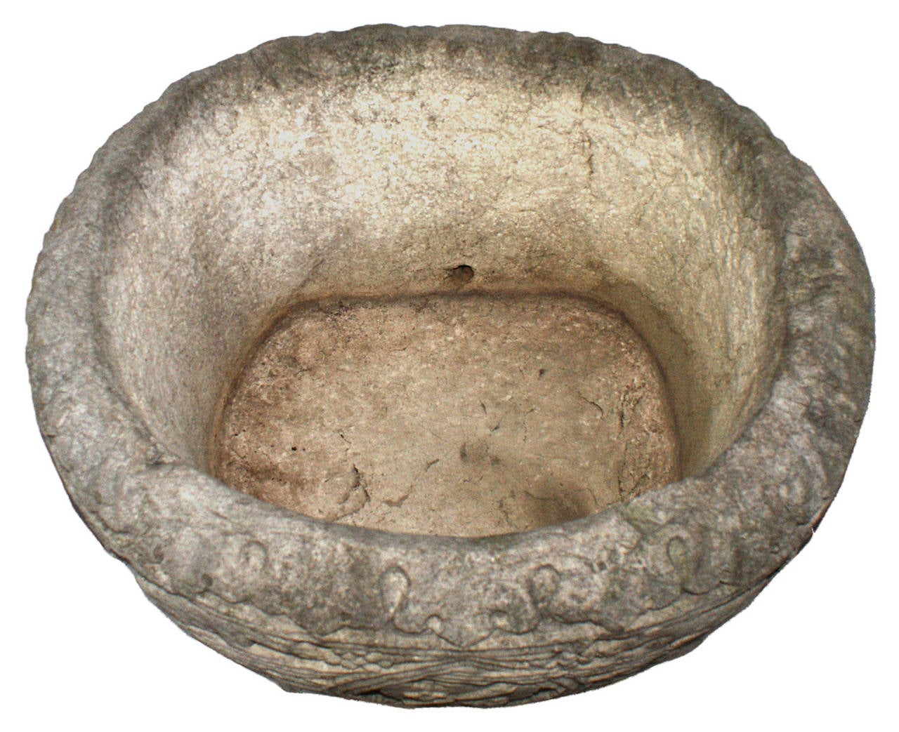 Rare 18th Century Istrian Marble Planter For Sale at 1stDibs