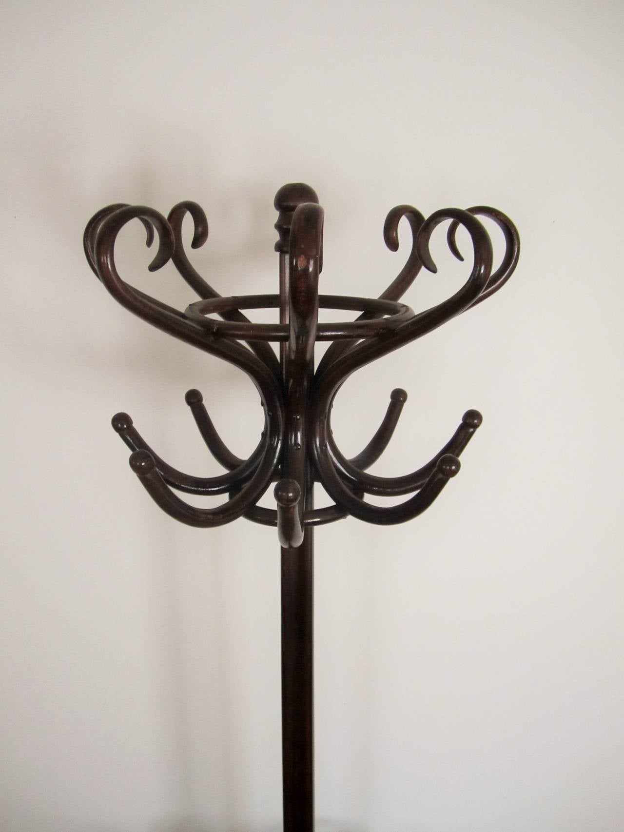 Vintage Thonet Bentwood Coat Rack or Hall Tree at 1stDibs | bentwood ...