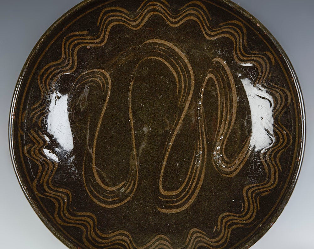 Michael Cardew Abuja Studio Pottery Bowl with Slip Designs, circa 1960 ...