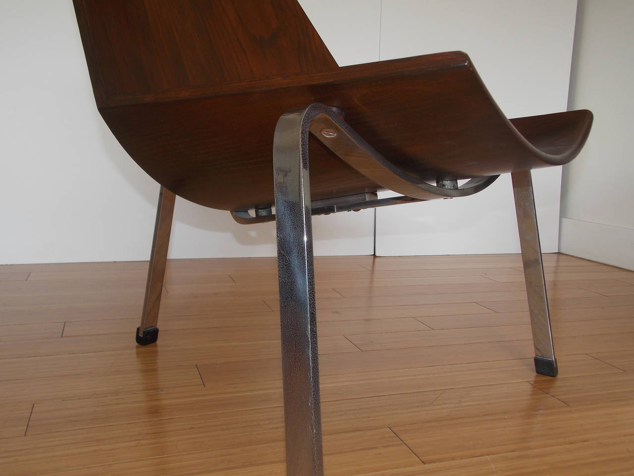 Benedikt Rohner Architectural Lounge Chair 1957 at 1stDibs