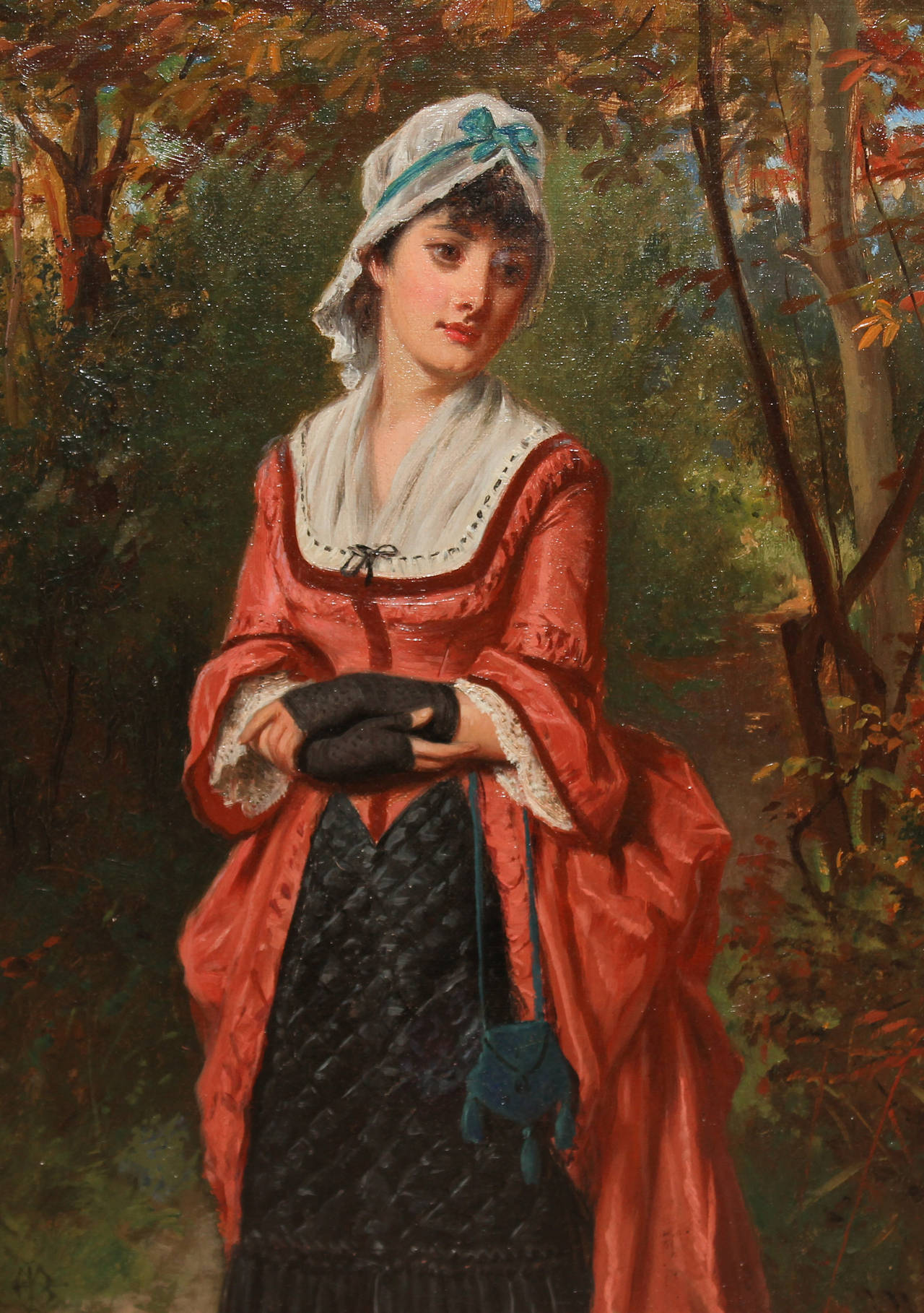 Oil Painting by Edward Charles Barnes at 1stDibs