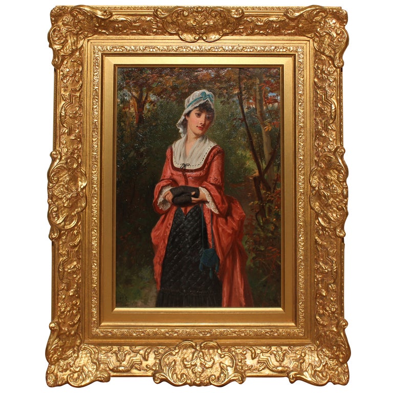 Oil Painting by Edward Charles Barnes at 1stDibs