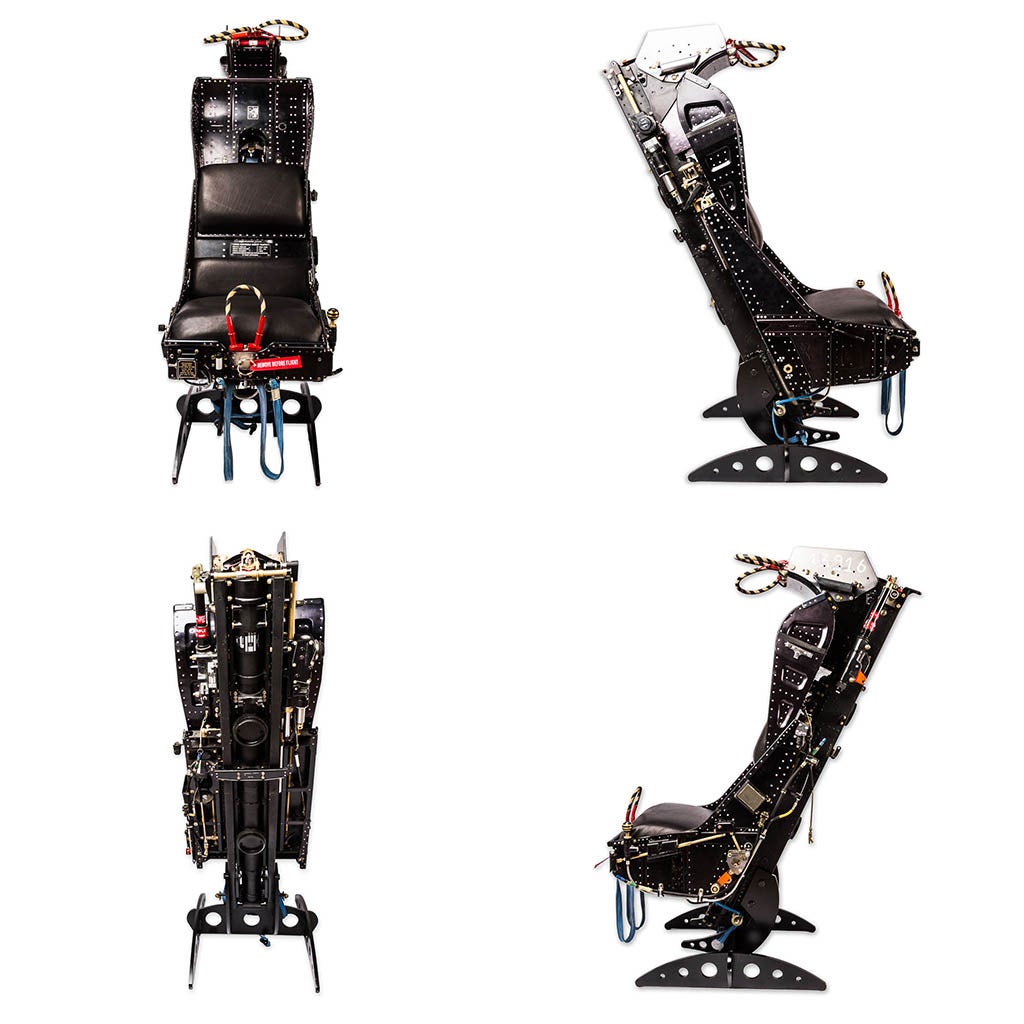 Stylish and Very Unusual Martin Baker Aircraft Ejection Seat at 1stDibs