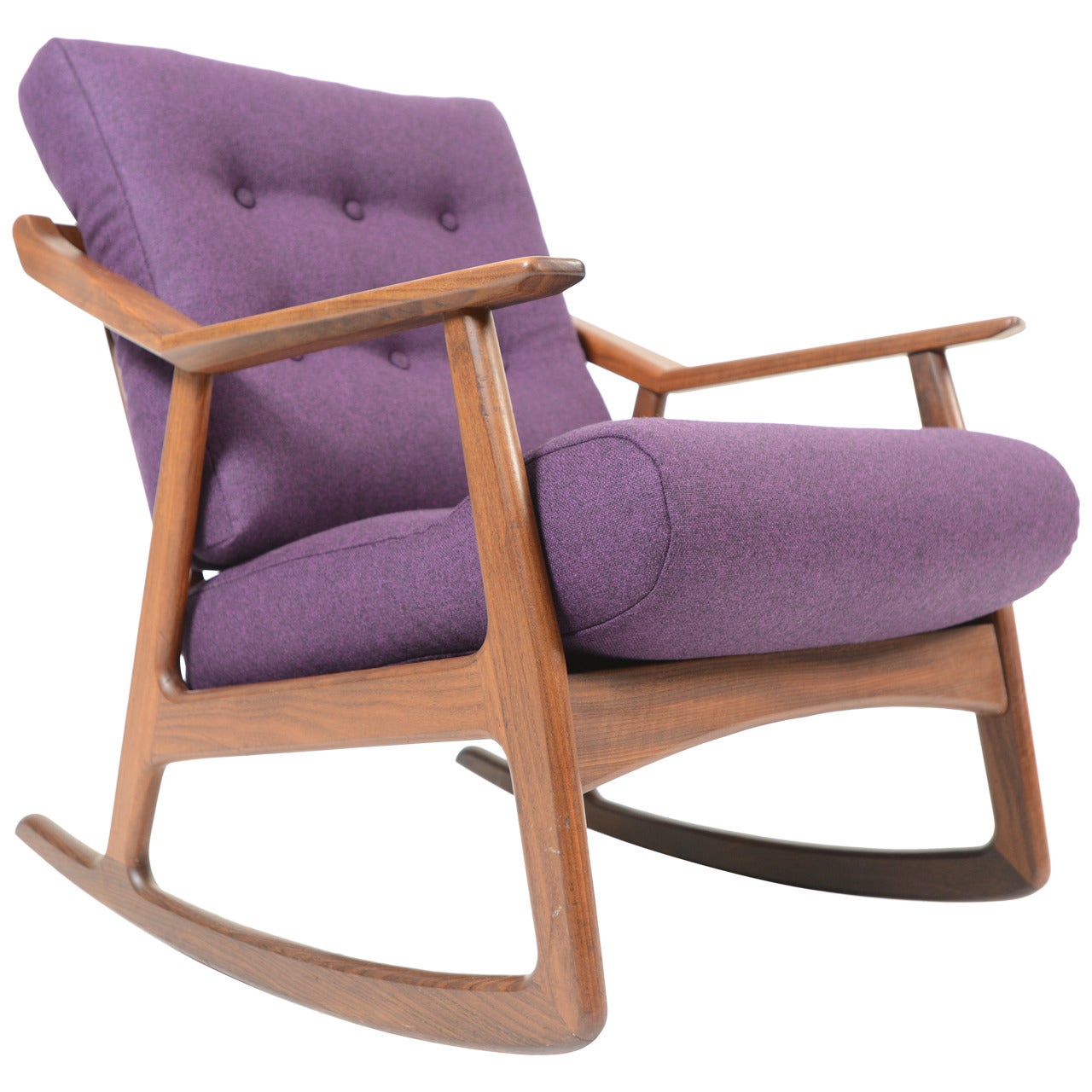 Danish Modern Rocking Chair by H. Brockmann Petersen at 1stDibs | h ...