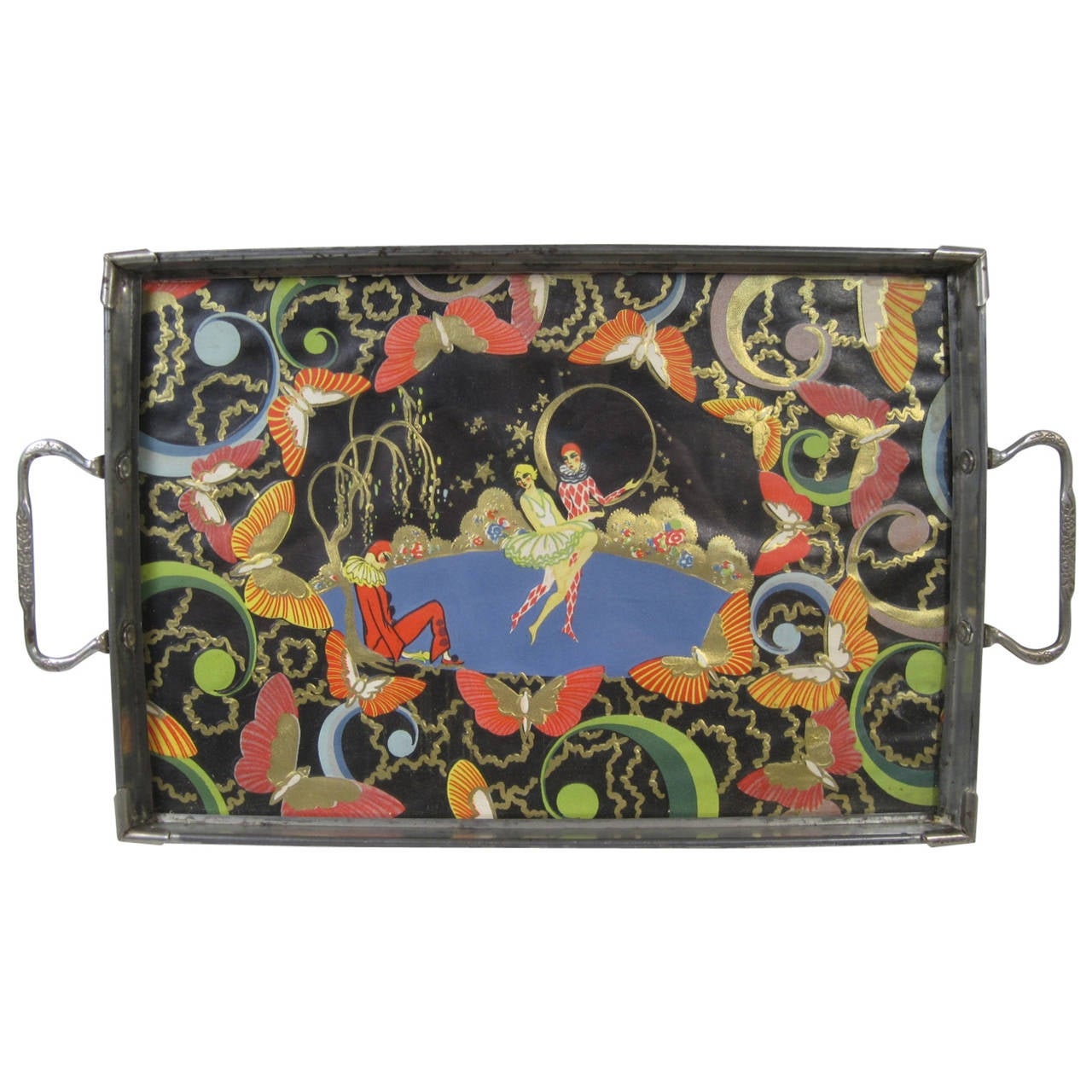 Art Deco Serving Trays at 1stDibs