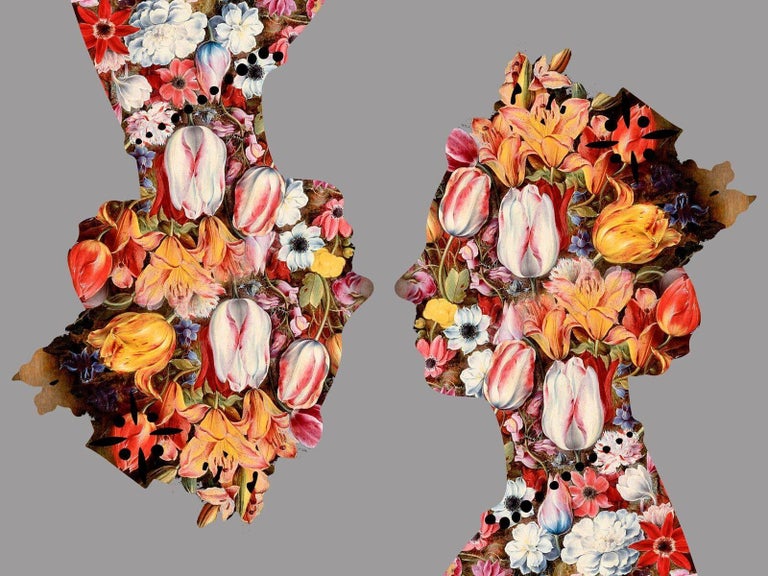 Agent X - Queen Elizabeth (silver remix) Limited Edition of 20. Signed ...