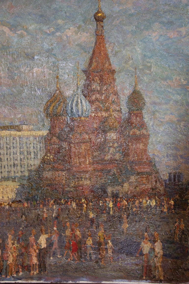 Solovykh Gennady Ivanovich - On the Red Square, Kremlin, Moscow ...