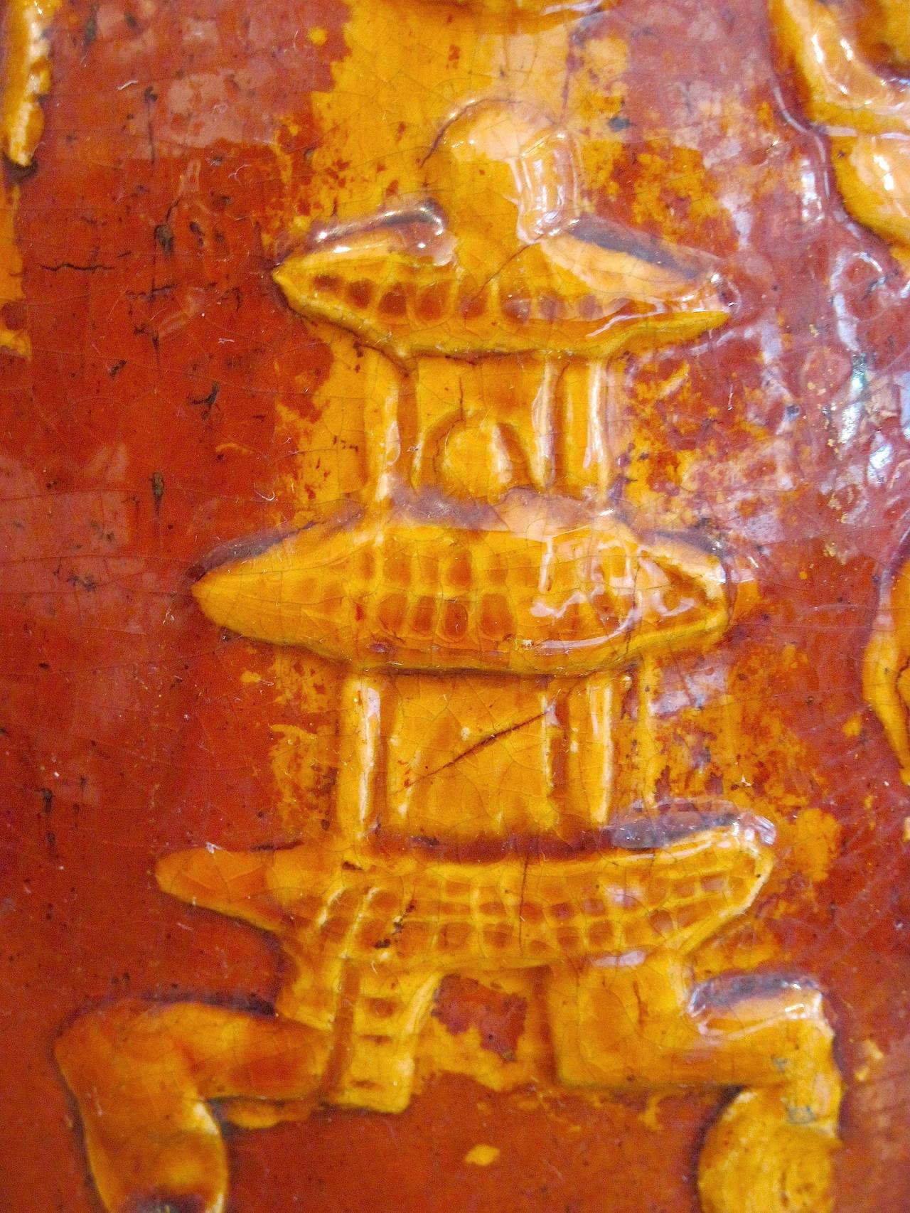 Outstanding Vintage Korean Terracotta Kimchi Storage Jar or Umbrella ...