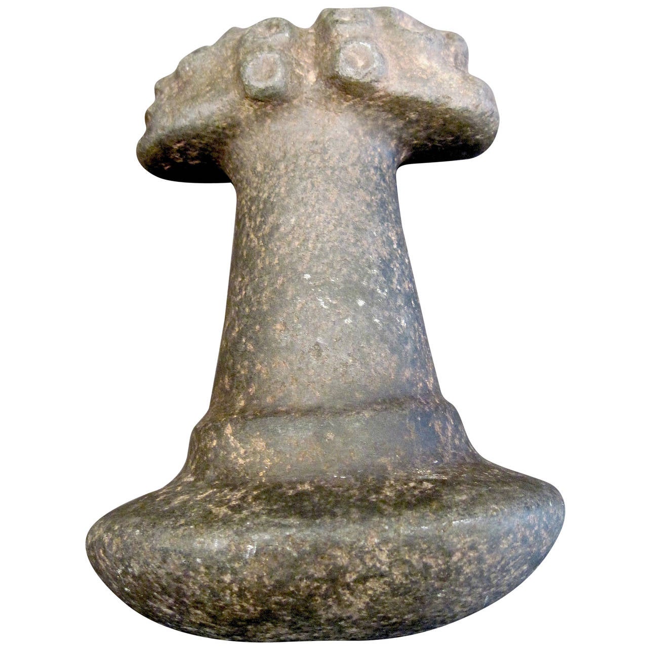 Taino Janus-Faced Stone Pestle For Sale at 1stdibs Taino Janus-Faced Stone Pestle For Sale at 1stdibs