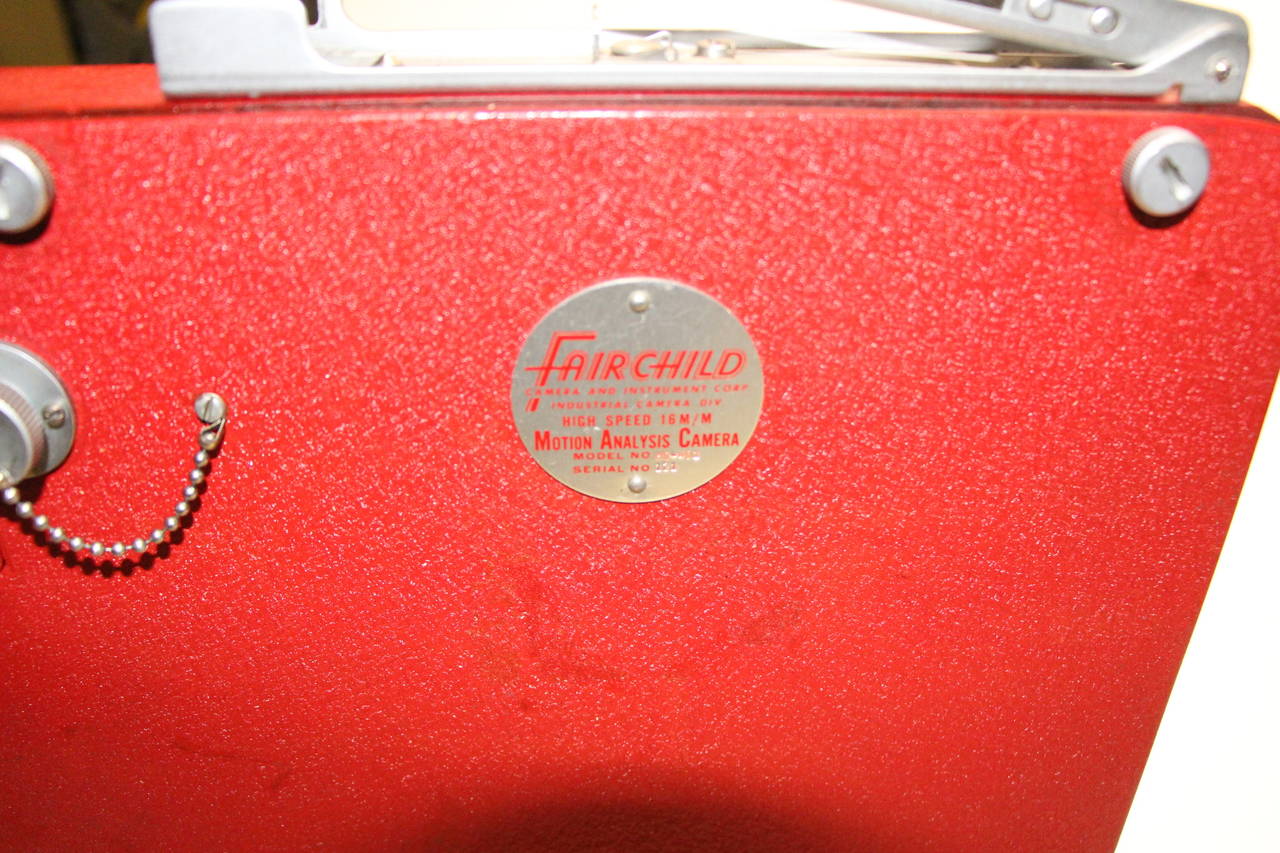 High Speed Motion Picture Camera, Circa 1959 16mm. Unique As Sculpture ...
