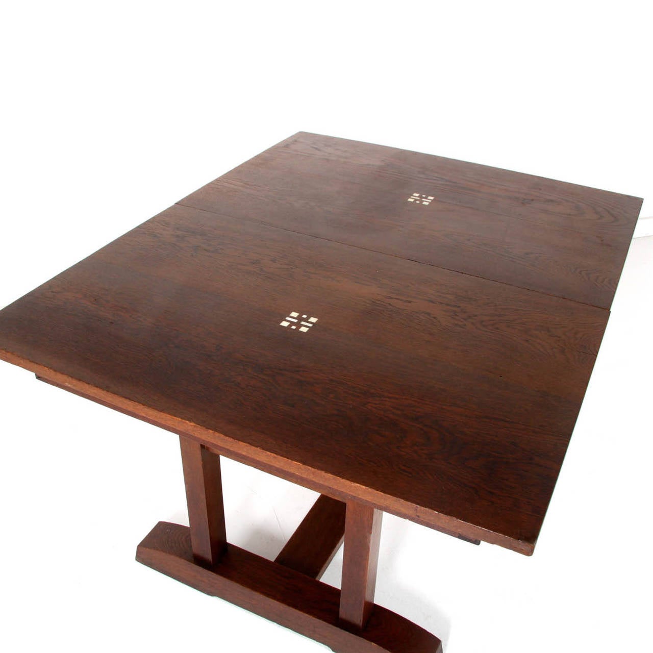 Arts and Crafts Oak Dining Table Circa 1910 at 1stDibs