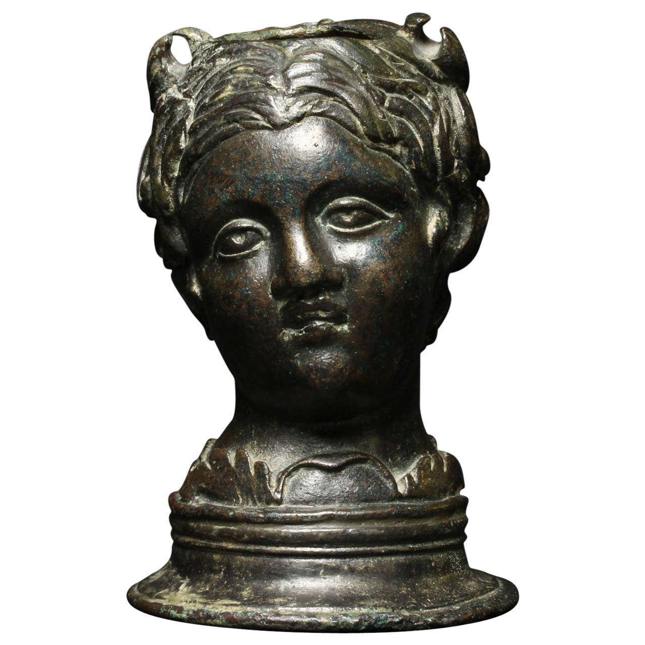 Ancient Roman Bronze Balsamarium For Sale at 1stDibs