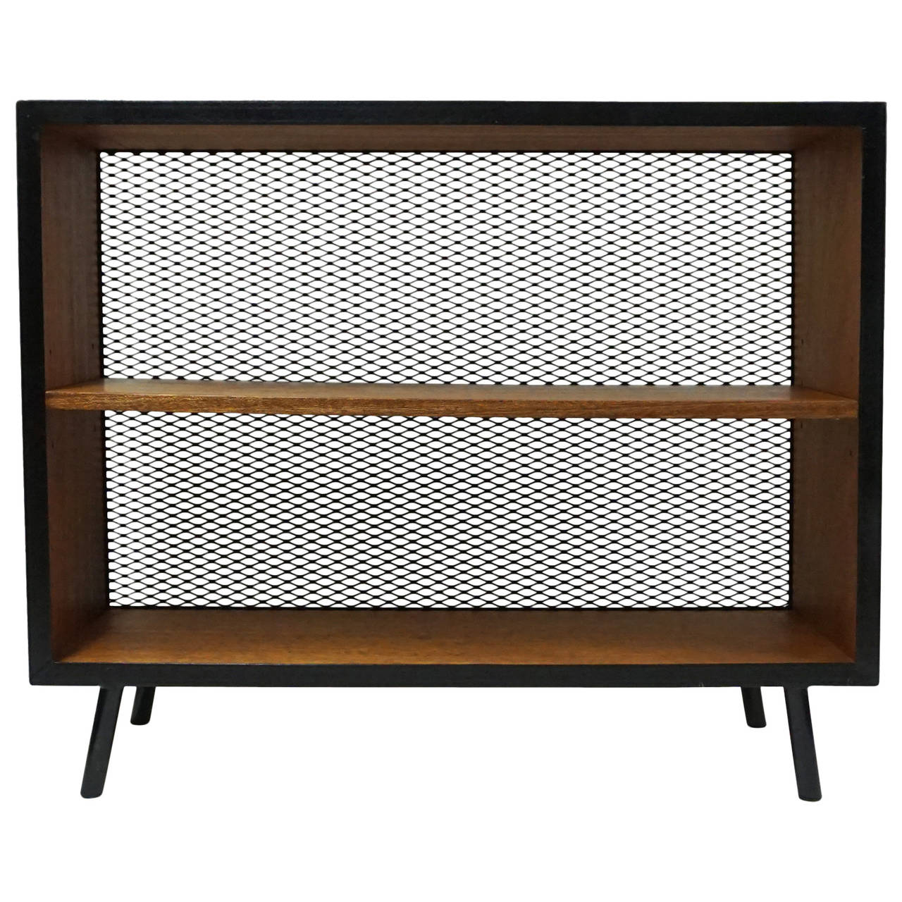 1950s Vista Furniture Co. of California Mahogany and Expanded Metal ...