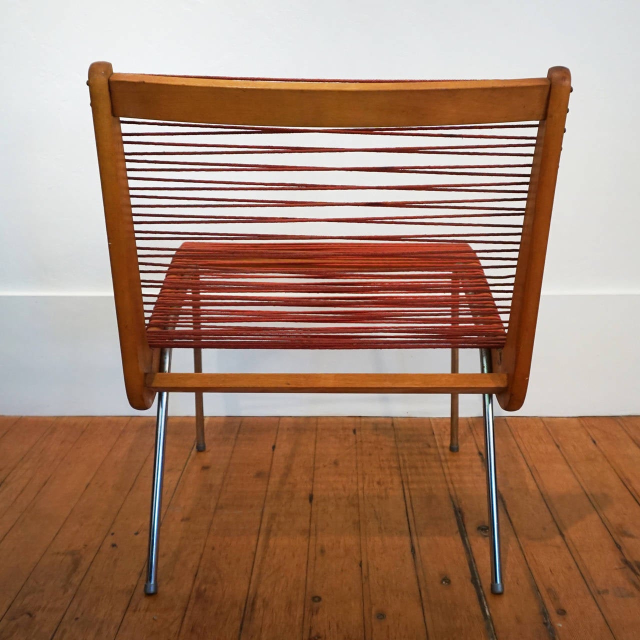 1950 MoMA Good Design String Chair by Robert J Ellenberger for CALFAB ...