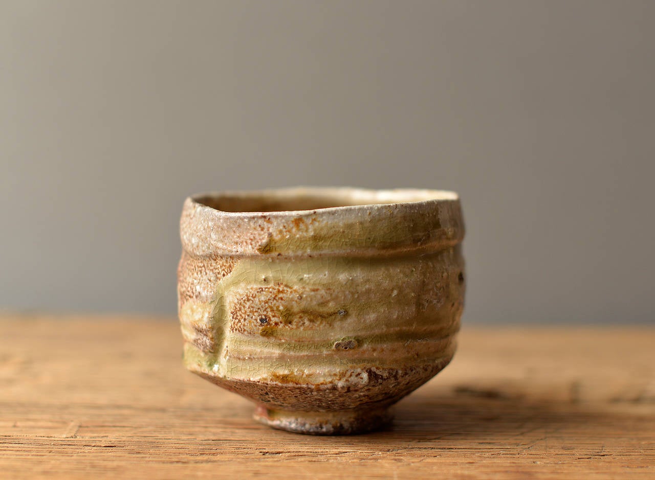 Iga Chawan Tea Bowl in Fitted Box by Yoh Tanimoto at 1stDibs