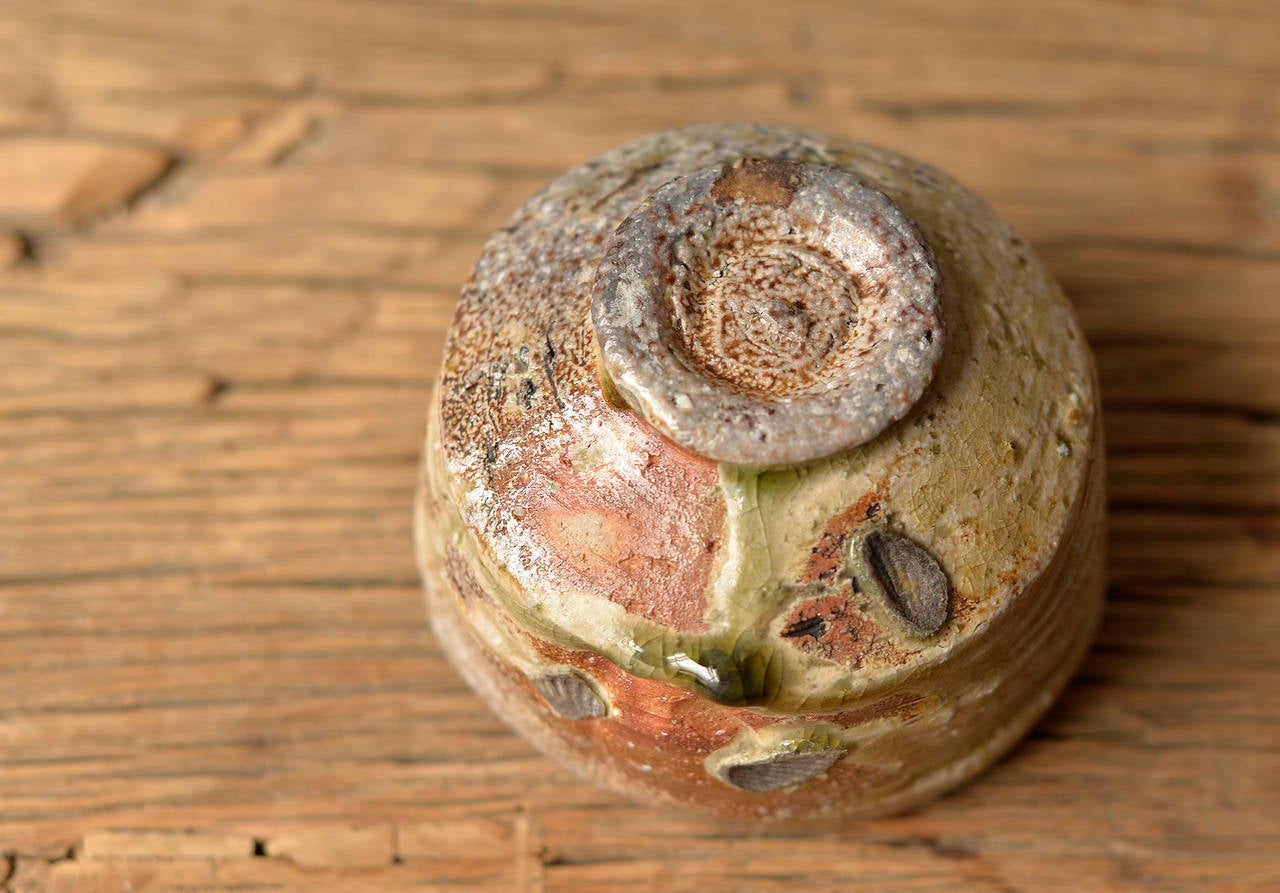 Iga Chawan Tea Bowl in Fitted Box by Yoh Tanimoto at 1stDibs