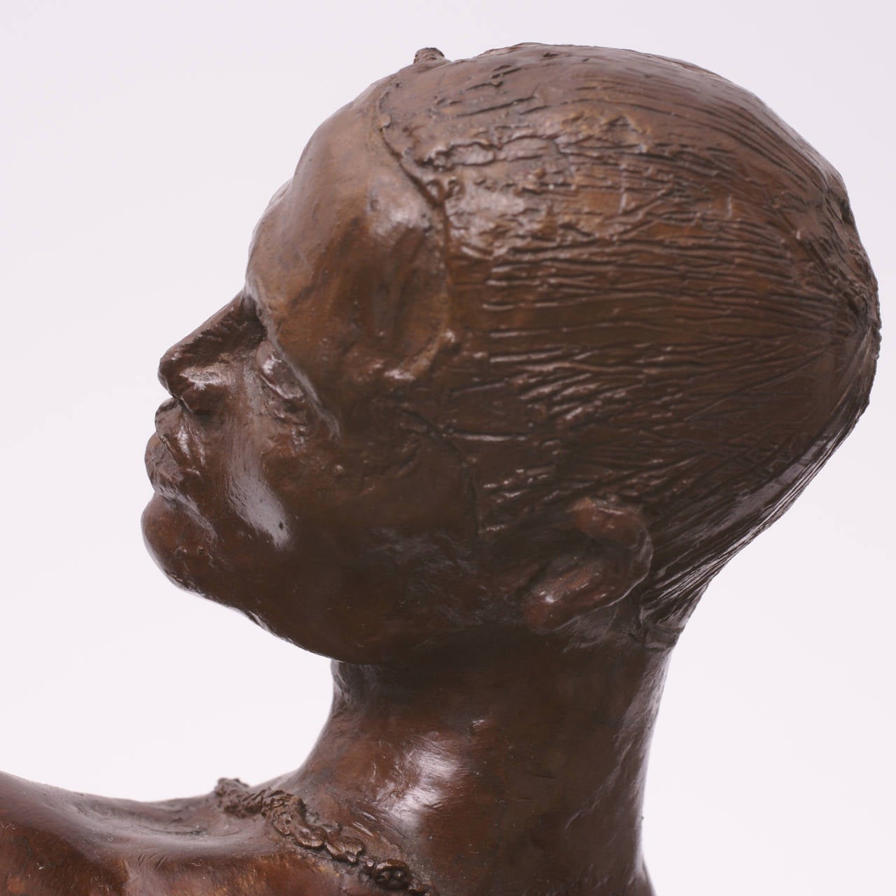 Tom Merrifield "Creole" Dancer Bronze Sculpture For Sale at 1stDibs