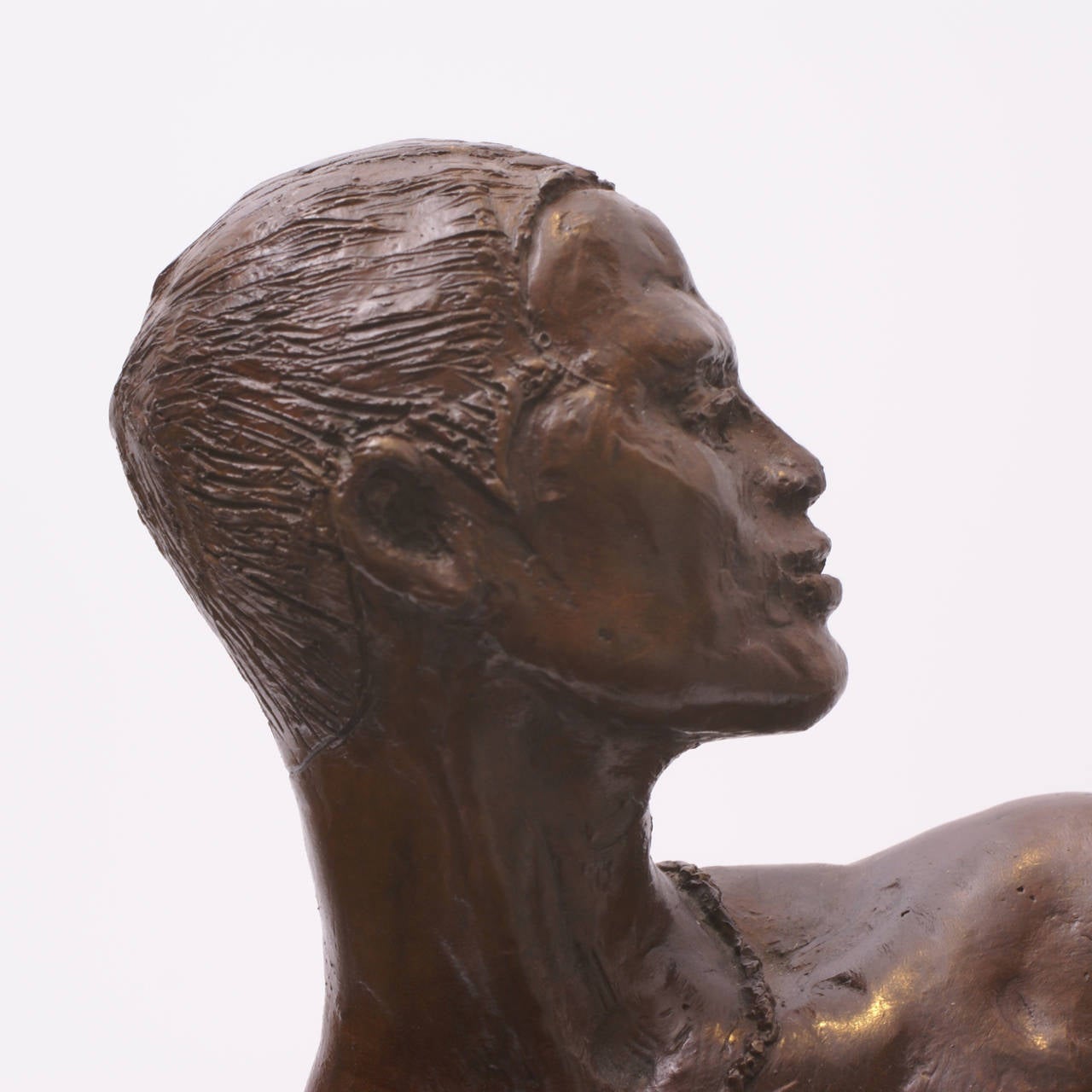 Tom Merrifield "Creole" Dancer Bronze Sculpture For Sale at 1stDibs