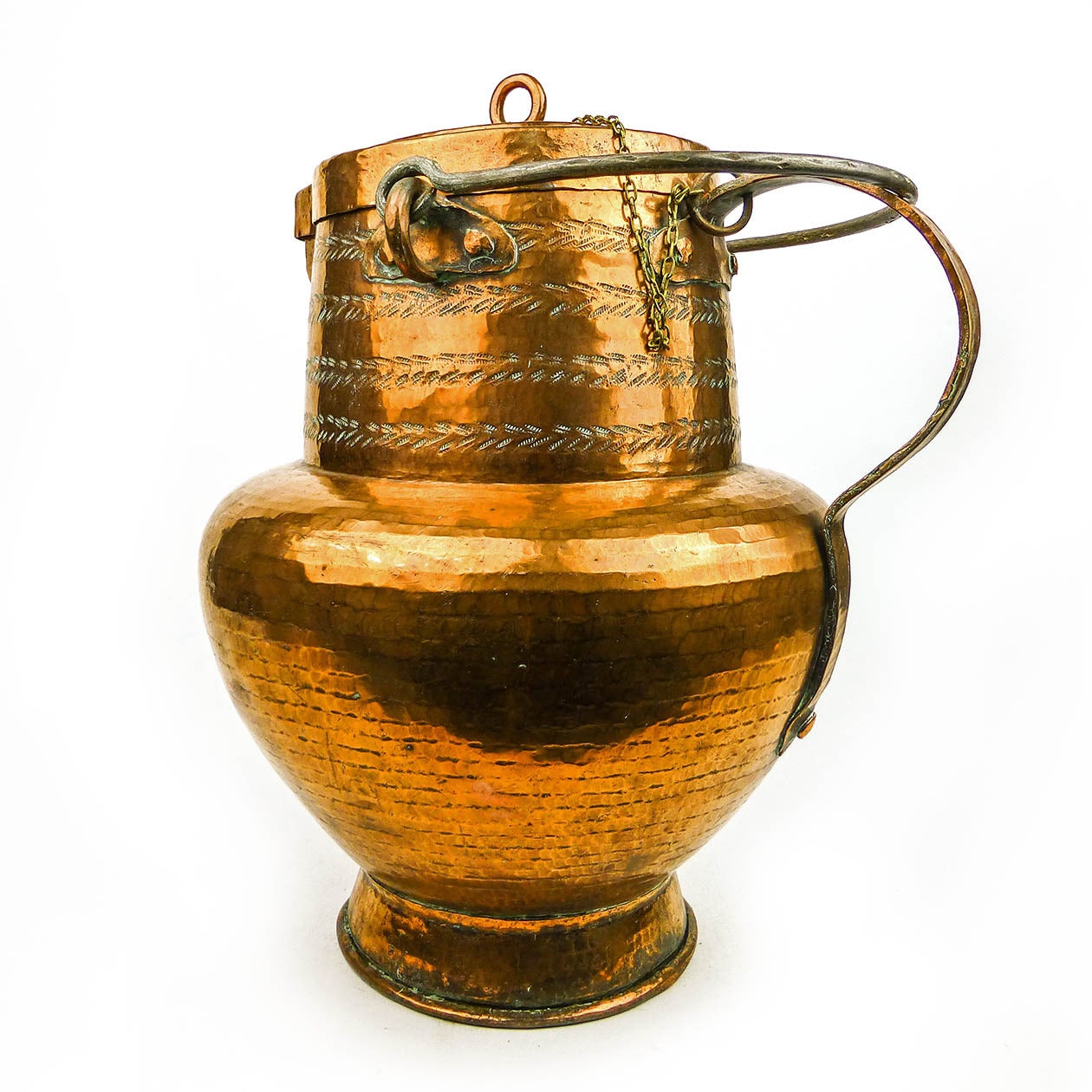 Very Large Copper Spanish Water Jug with Lid, circa 1750 For Sale at ...