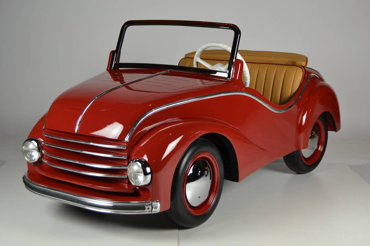 DKW Auto Union Wooden Carousel Ride Convertible Car at 1stDibs