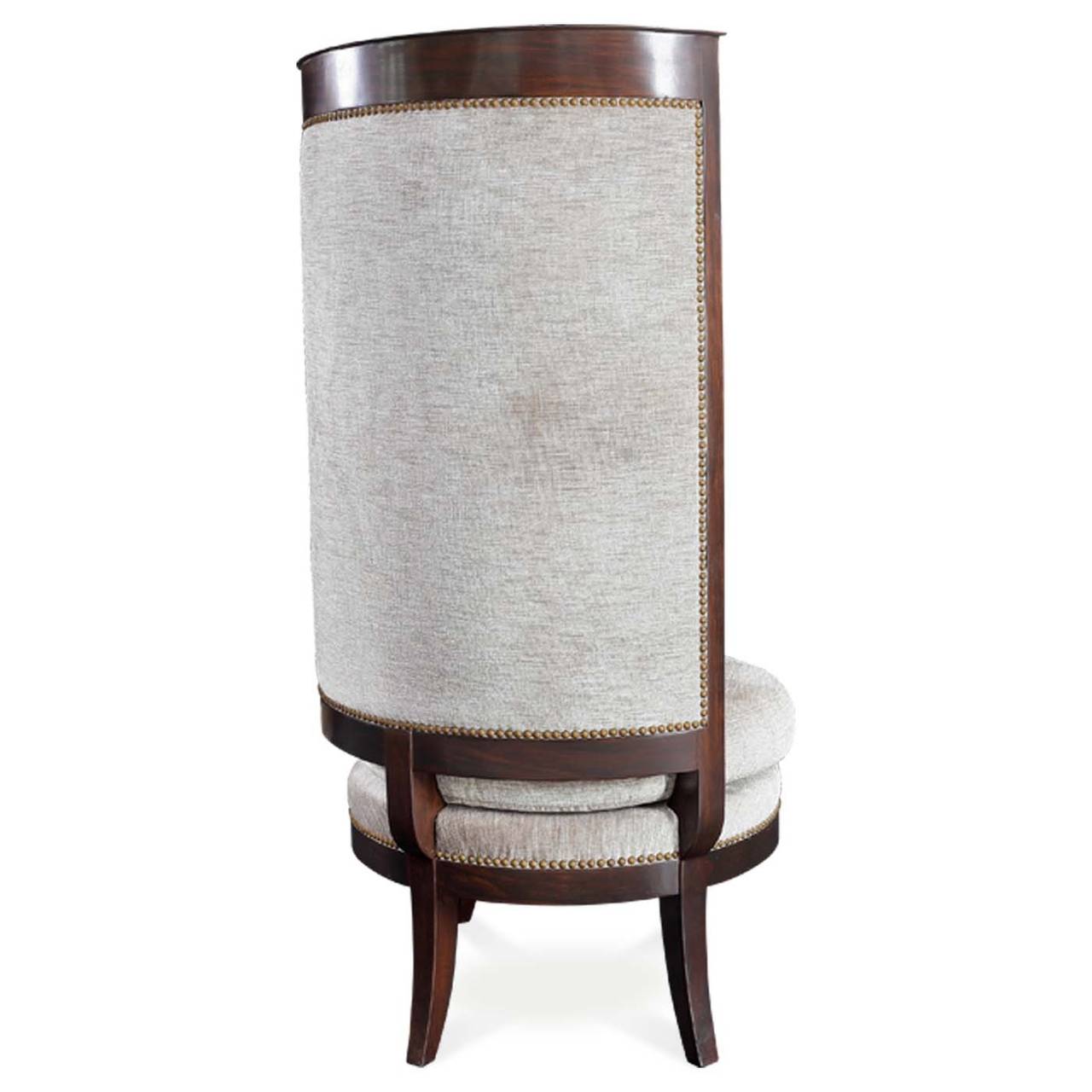 Wing Barrel Lounge Chair at 1stDibs