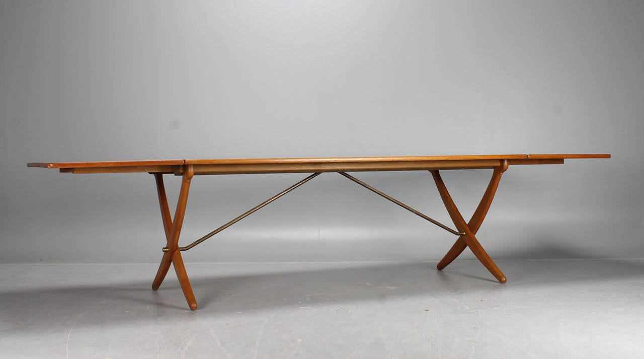 AT-314 Oak Dining Table by Hans J. Wegner at 1stDibs