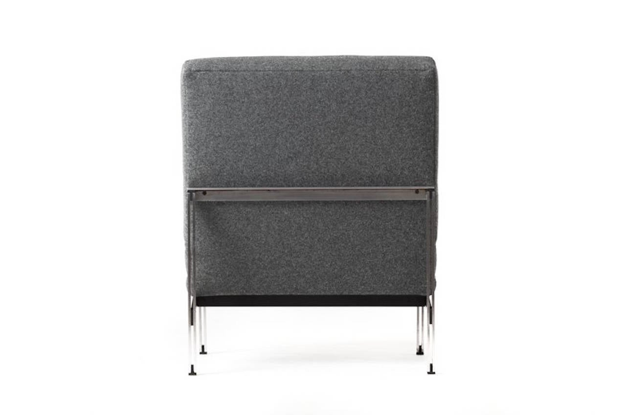 Vintage Mid-Century Modern Parallel Bar Lounge Chair by Florence Knoll ...