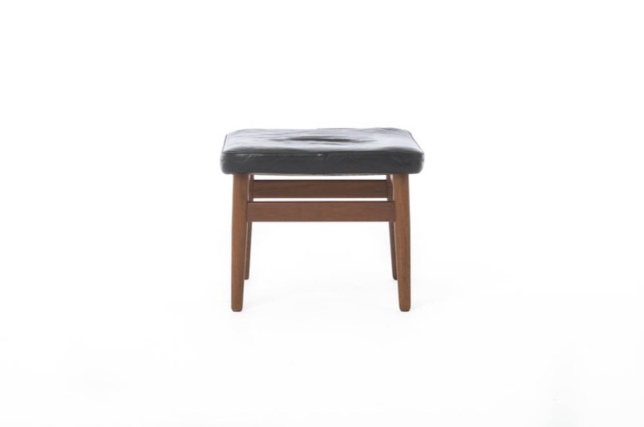 Danish Modern Footstool or Ottoman by Finn Juhl, Vintage Midcentury at ...
