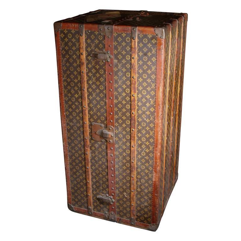 Vintage Louis Vuitton Steamer Trunk at 1stDibs | steamer trunk for sale