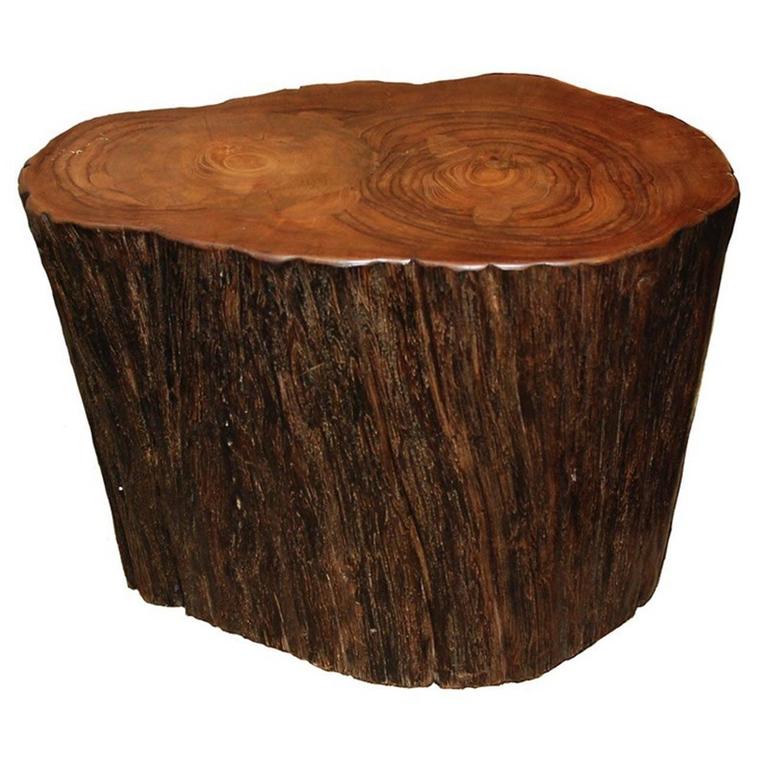 Petrified Teak Stump at 1stDibs