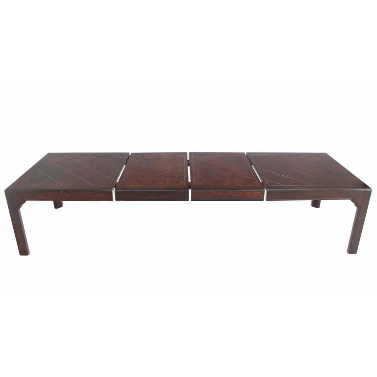 Large Dining Table with Two Extension Boards For Sale at 1stDibs
