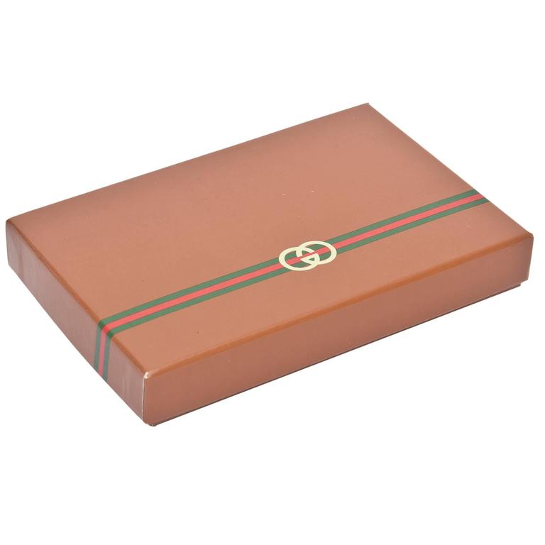 Set of Iconic Vintage Gucci Playing Cards at 1stDibs