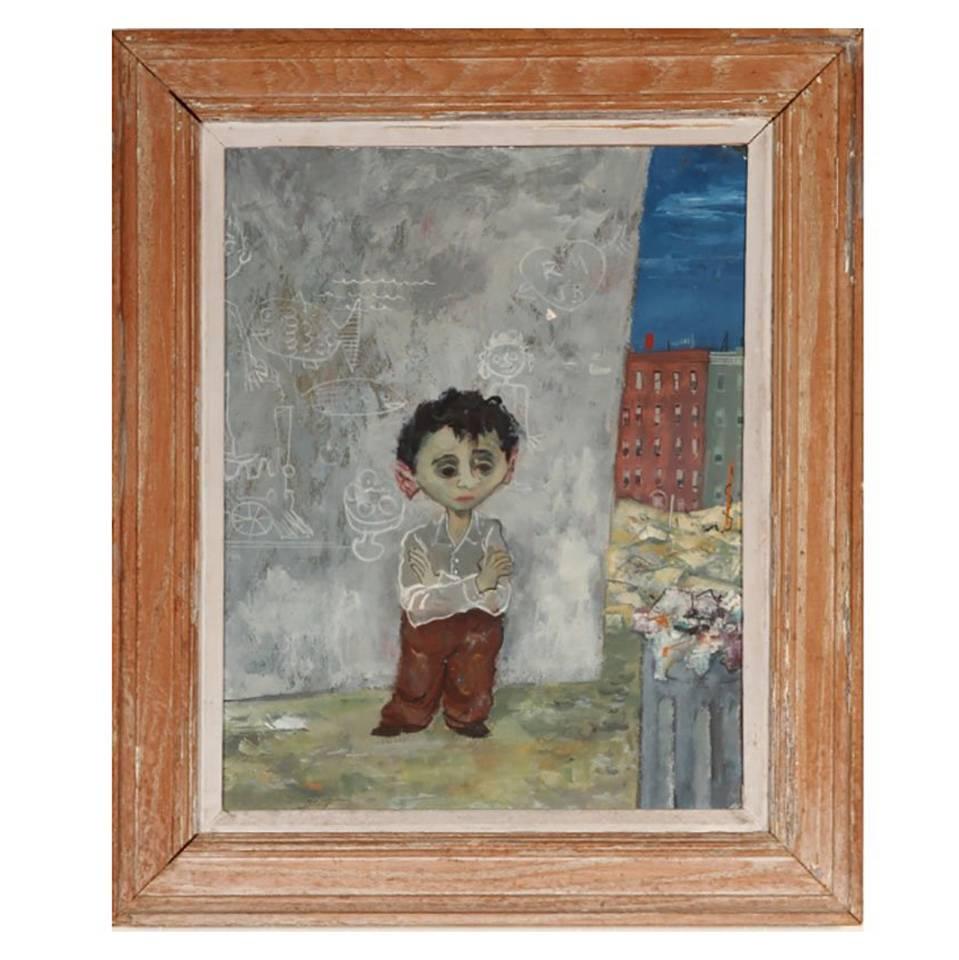 Edward Betts "Young Artist" Watercolor on Board at 1stDibs | edward ...