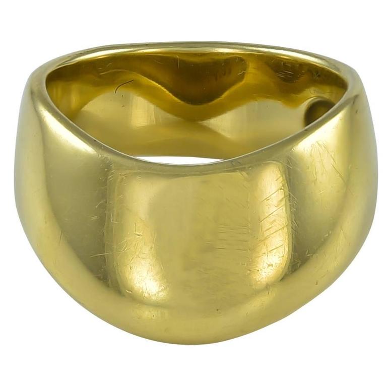 Minas Spiridis Gold Ring For Sale at 1stDibs