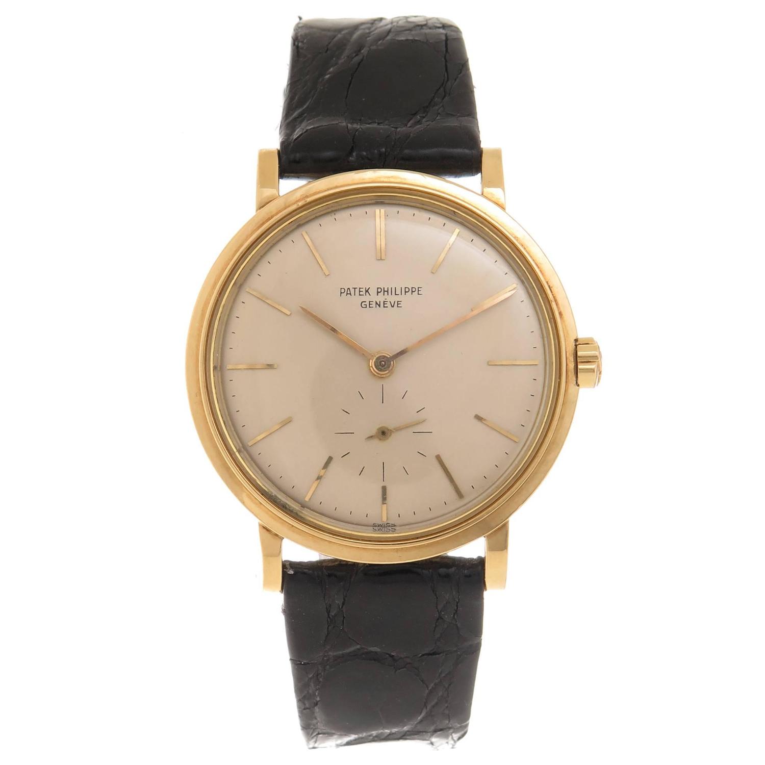 Patek philippe Ref 3429 Waterproof Automatic Gents Calatrava watch ...