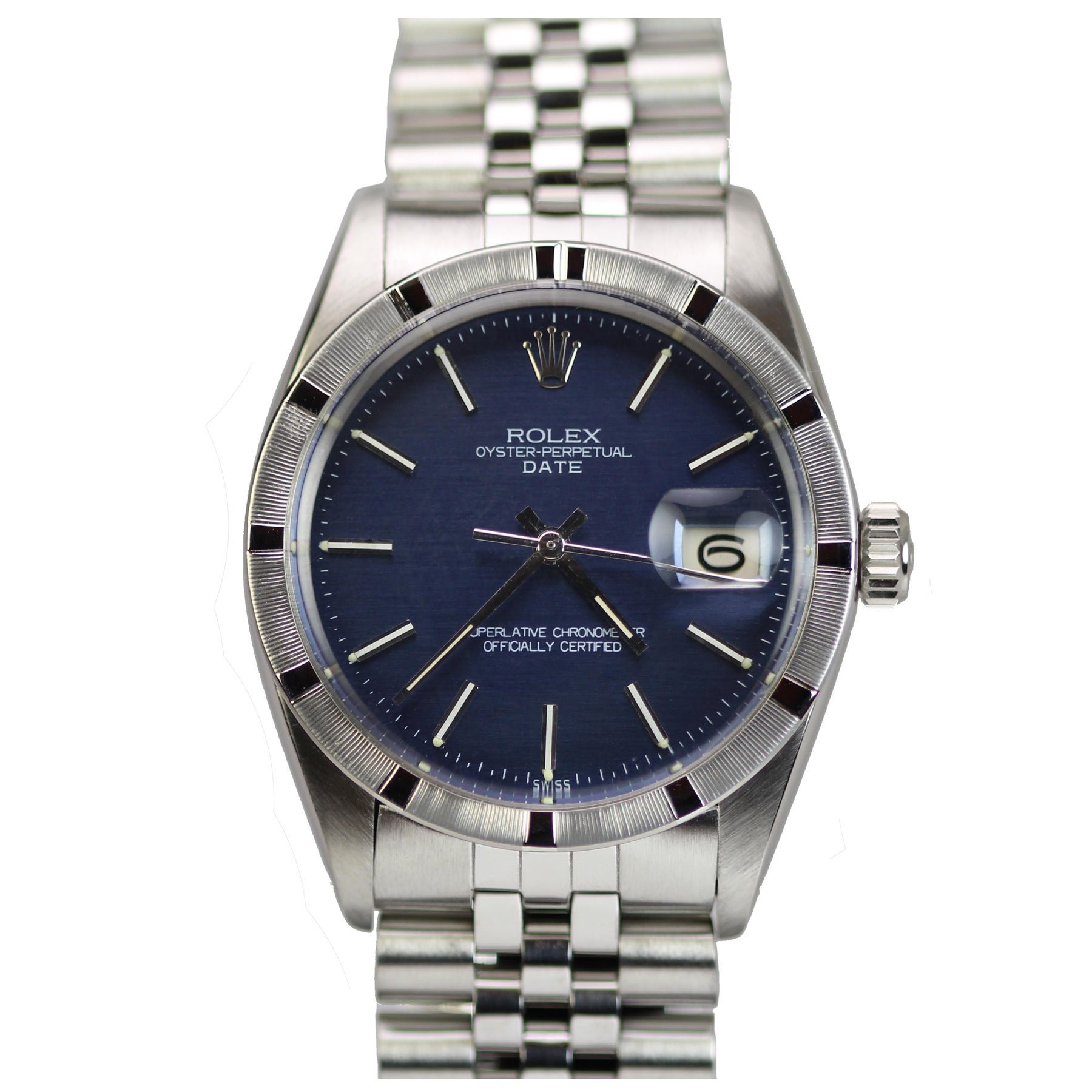 Rolex Stainless Steel Date Automatic Wristwatch Ref 1500, circa 1961 at ...