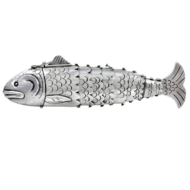 William Spratling Sterling Silver Fish Box at 1stDibs | sterling fish ...