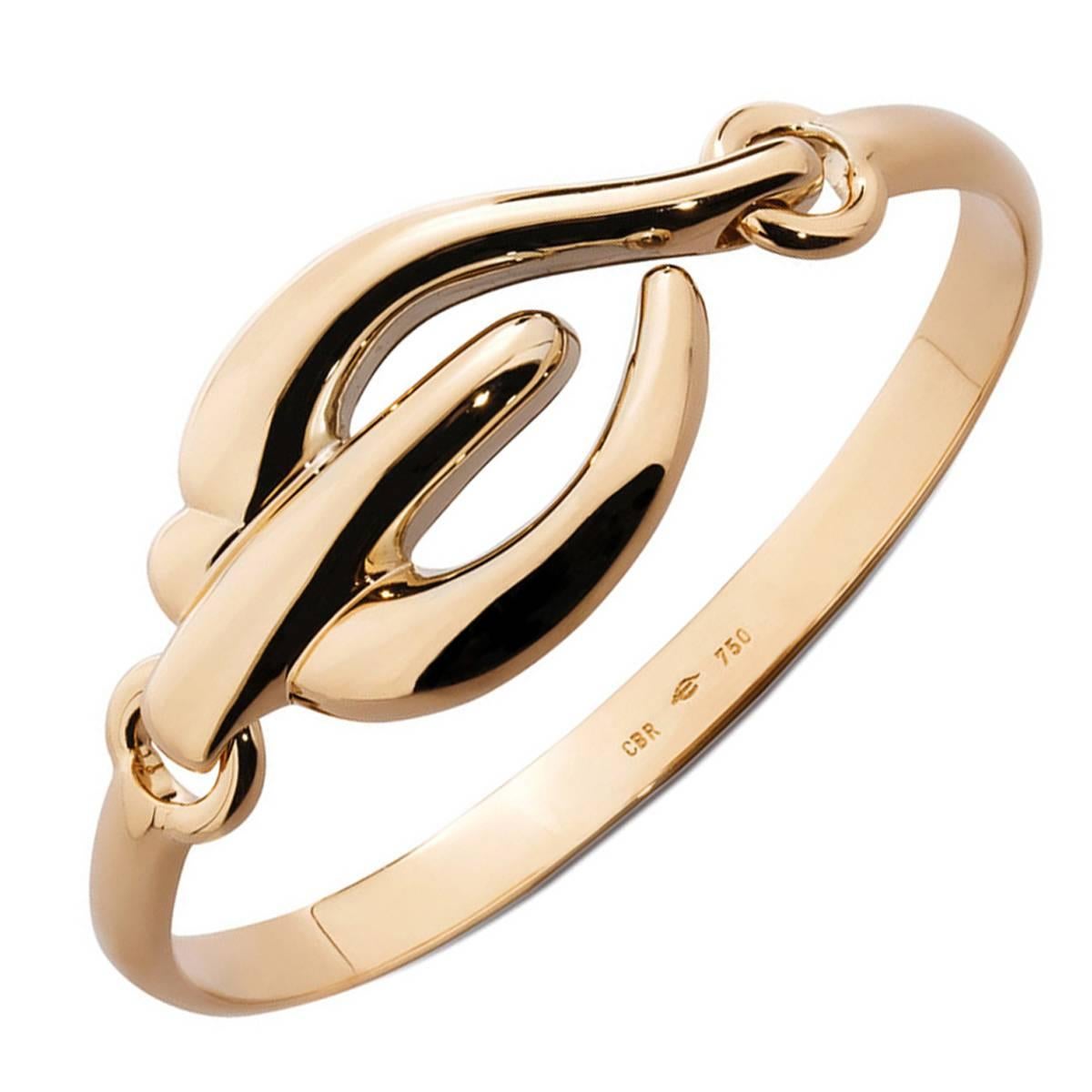 Colleen B. Rosenblat brilliant-cut diamond gold bangle Bracelet at 1stDibs