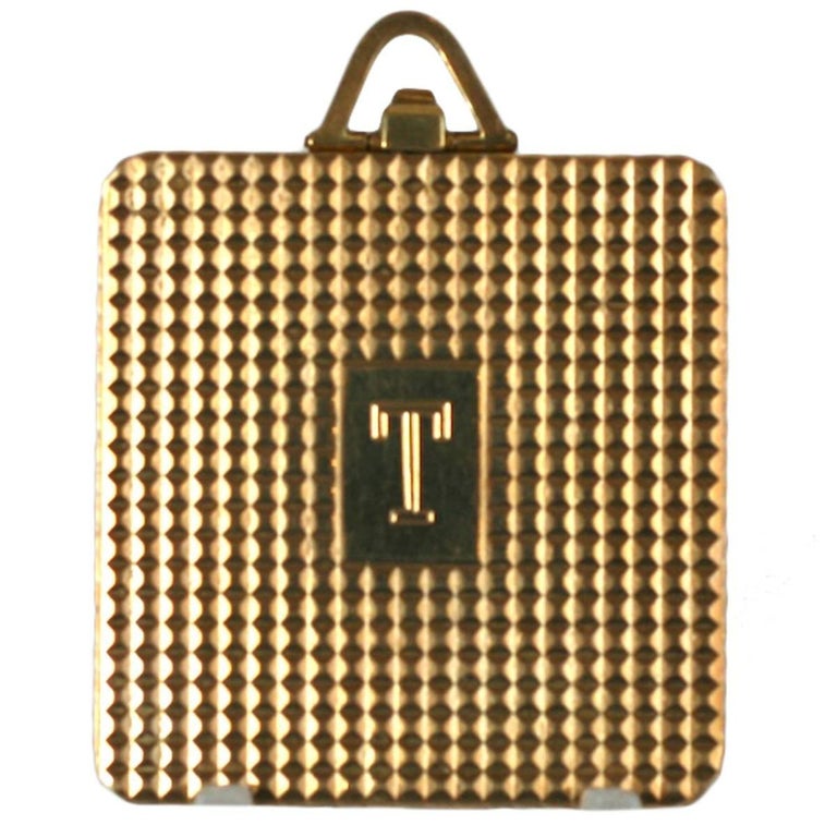 Cartier Elegant Gold Pocket Photo Locket at 1stDibs | cartier lockets ...