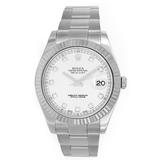 Rolex Stainless Steel "Bull's Eye" Dial l Stylized Wristwatch Ref 4498 ...