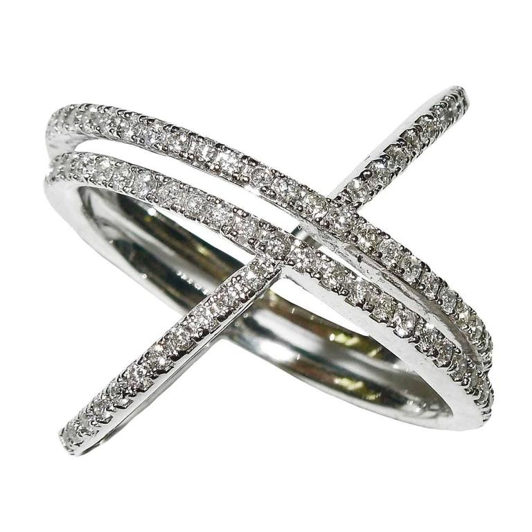 Diamond Gold Fashion Ring at 1stDibs