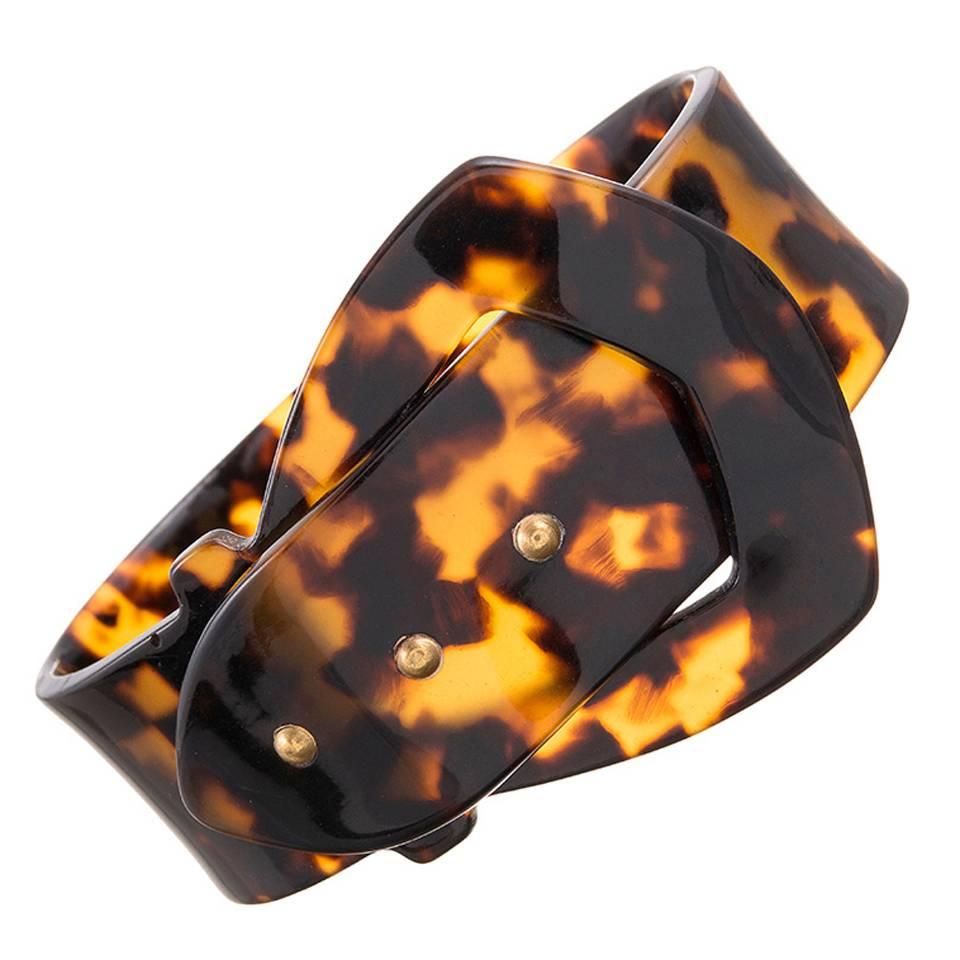 Victorian Tortoise Shell Buckle Bracelet at 1stDibs | tortoise shell ...