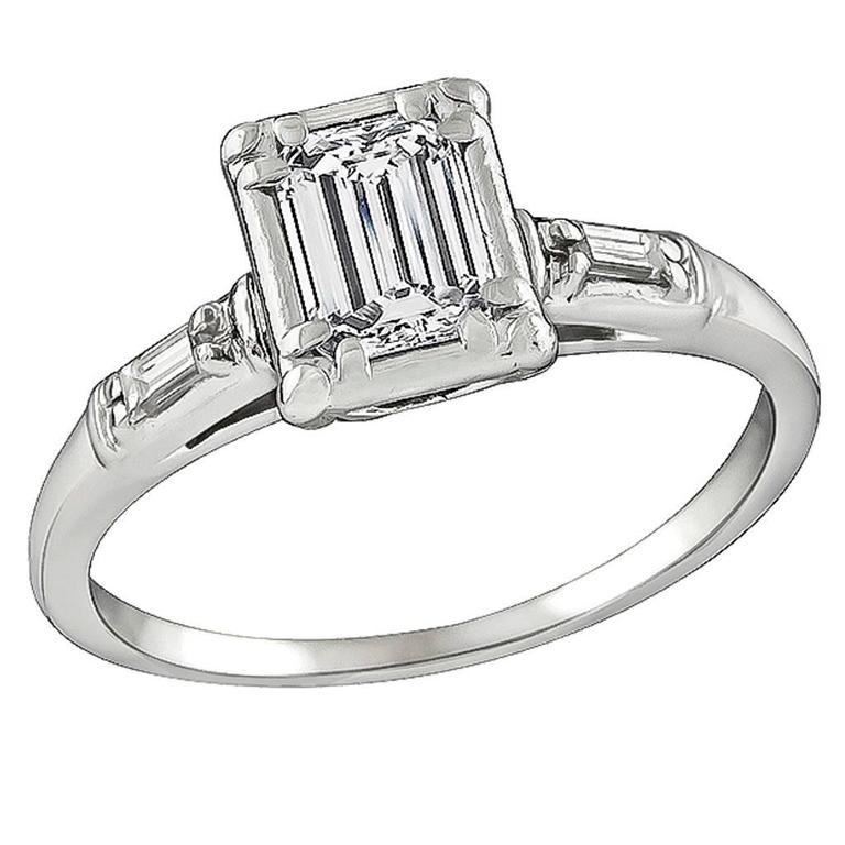Vintage Jabel 0.50ct Diamond Engagement Ring For Sale at 1stDibs ...