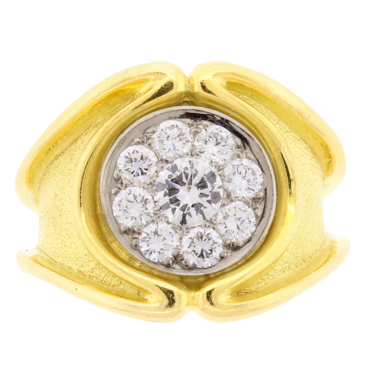Tiffany Pavé Diamond Ring at 1stDibs | 1.56 tiffany pave, tiffany pave ...