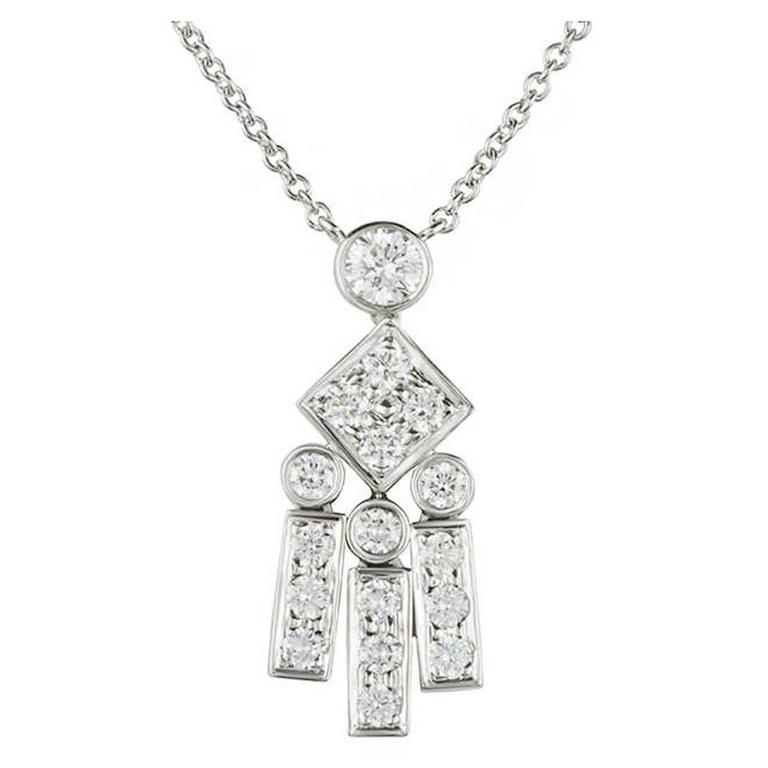 Tiffany and Co. Legacy Collection Diamond Pendant at 1stDibs