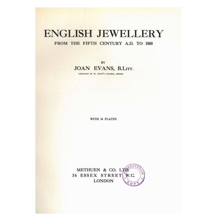 CHRISTIE'S, The Jewellery Archives Revealed 'Book' For Sale at 1stDibs