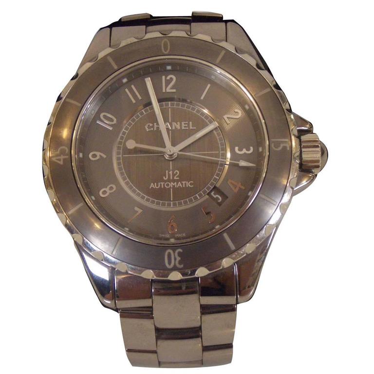 Chanel Titanium Ceramic J12 Classic Chromatic Automatic Wristwatch at ...