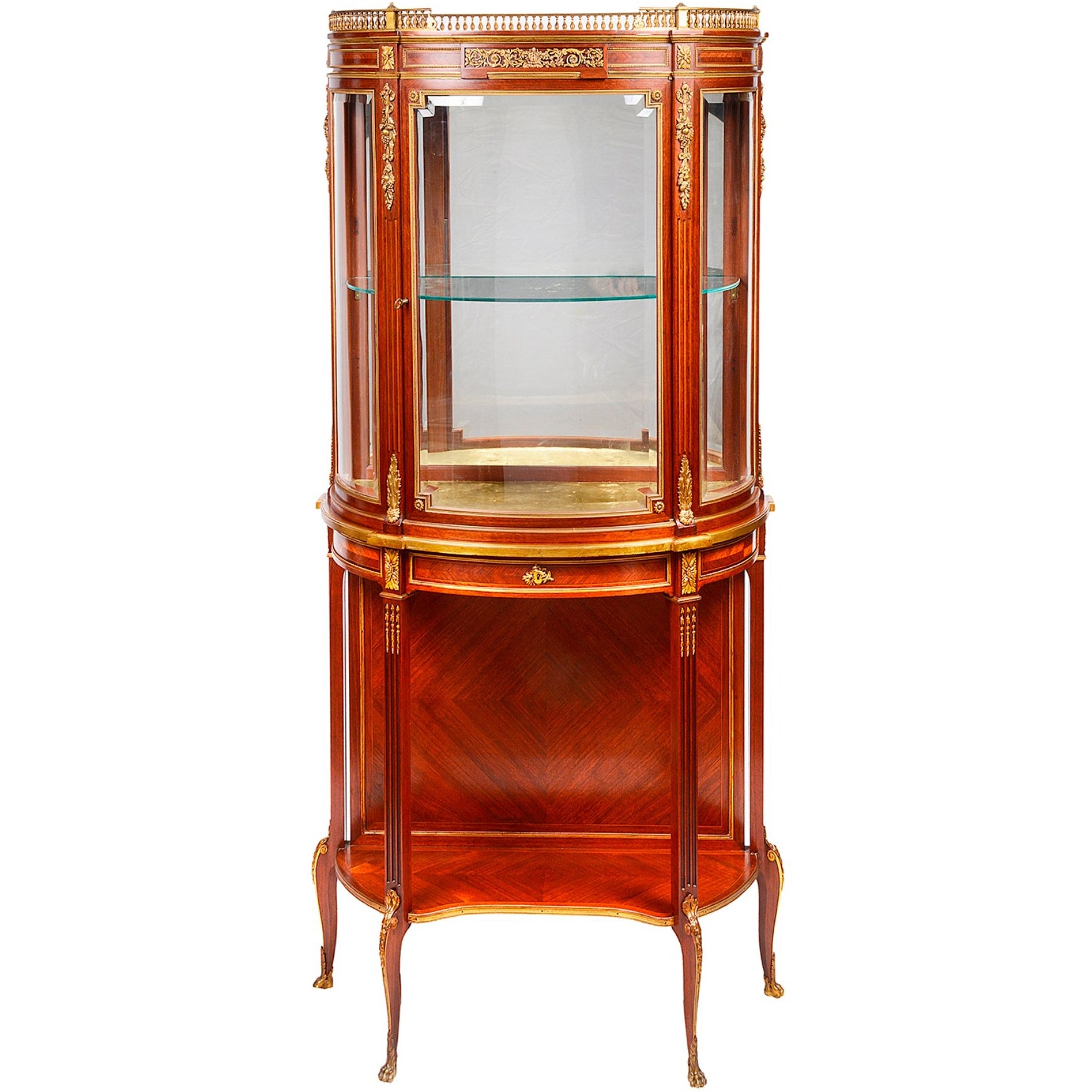 Exclusive French Vitrine in Louis XVI Style For Sale at 1stDibs