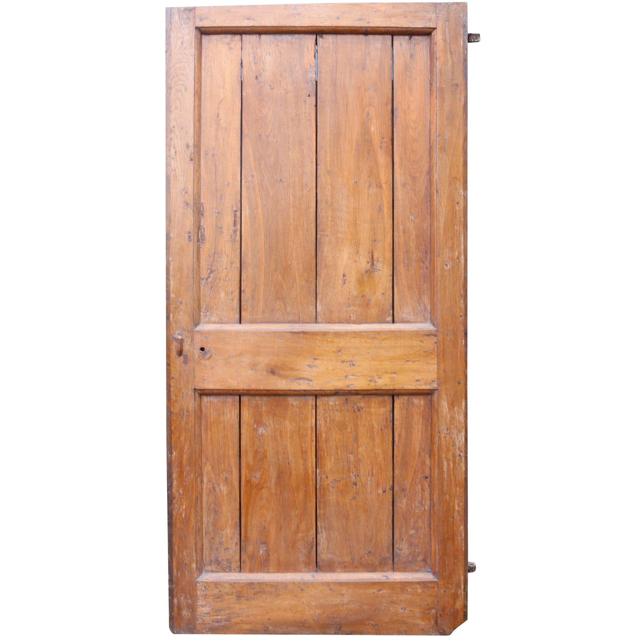 Antique Set of Two 18th Century Wooden Doors with Matching Hardware ...